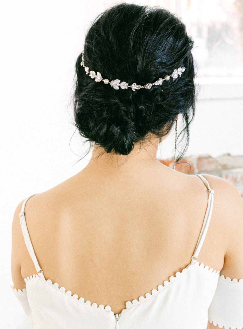 Sara Gabriel Dani Hair Swag [Silver] – Luxe Redux Bridal